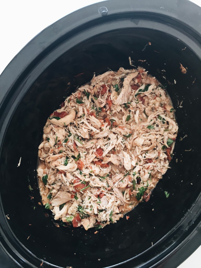 Italian Pulled-Chicken Sliders - Bev Cooks