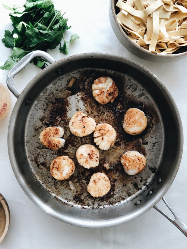 Scallop Piccata - Bev Cooks