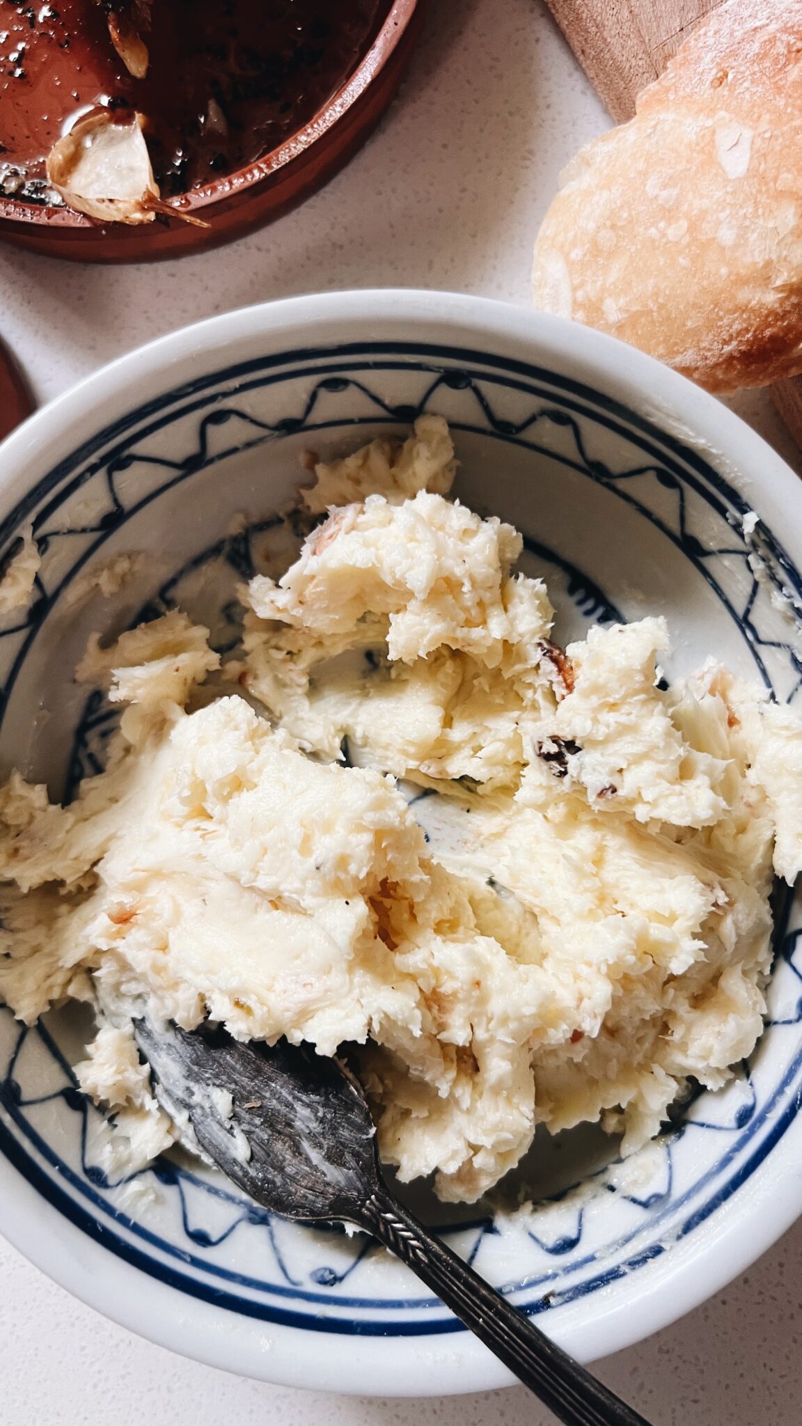 Homemade Roasted Garlic Butter - Bev Cooks